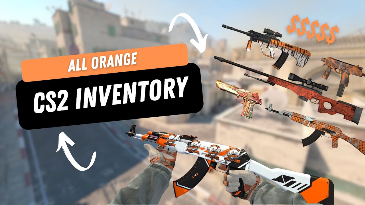 Full ORANGE CS2 & CS:GO Loadout (Cheap, Budget and Expensive) - YouTube