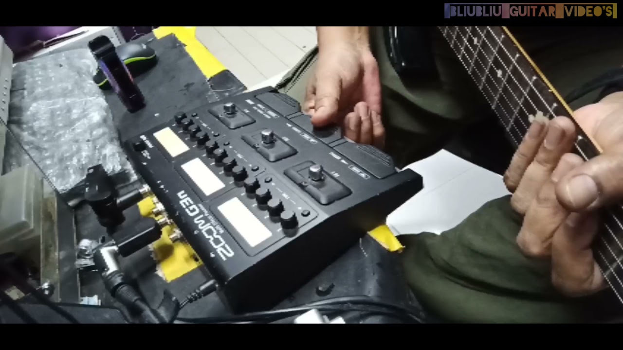 Zoom G3n Quick setup !! Clean/drive /drive solo.. - YouTube