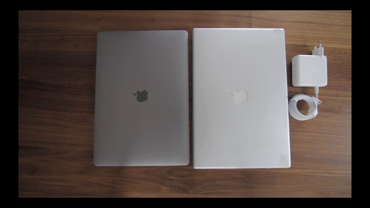 Apple Macbook Pro 15" 2017 UNBOXING SILENTLY, comparing to 2007 Macbook ...