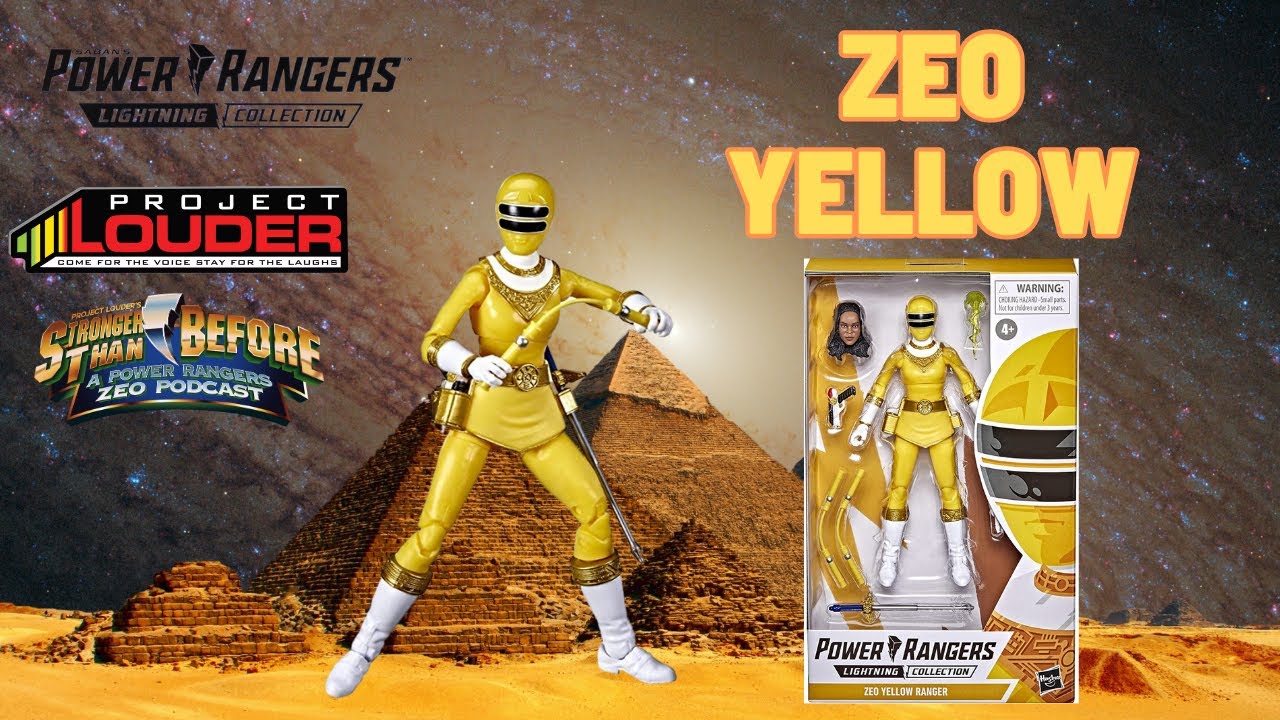 Power Rangers Lightning Collection - Yellow Zeo Ranger - A Big Bad ...