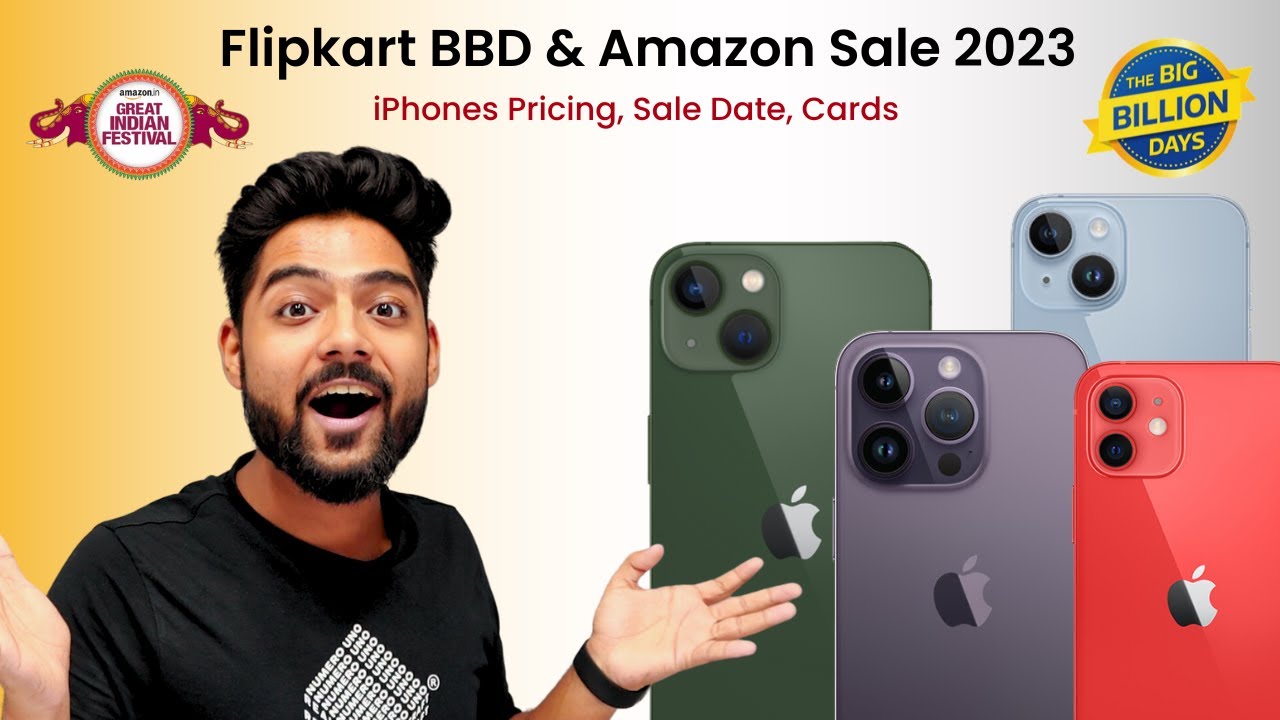 Flipkart BBD & Amazon great Indian festival Sale - iPhones Price, Date ...