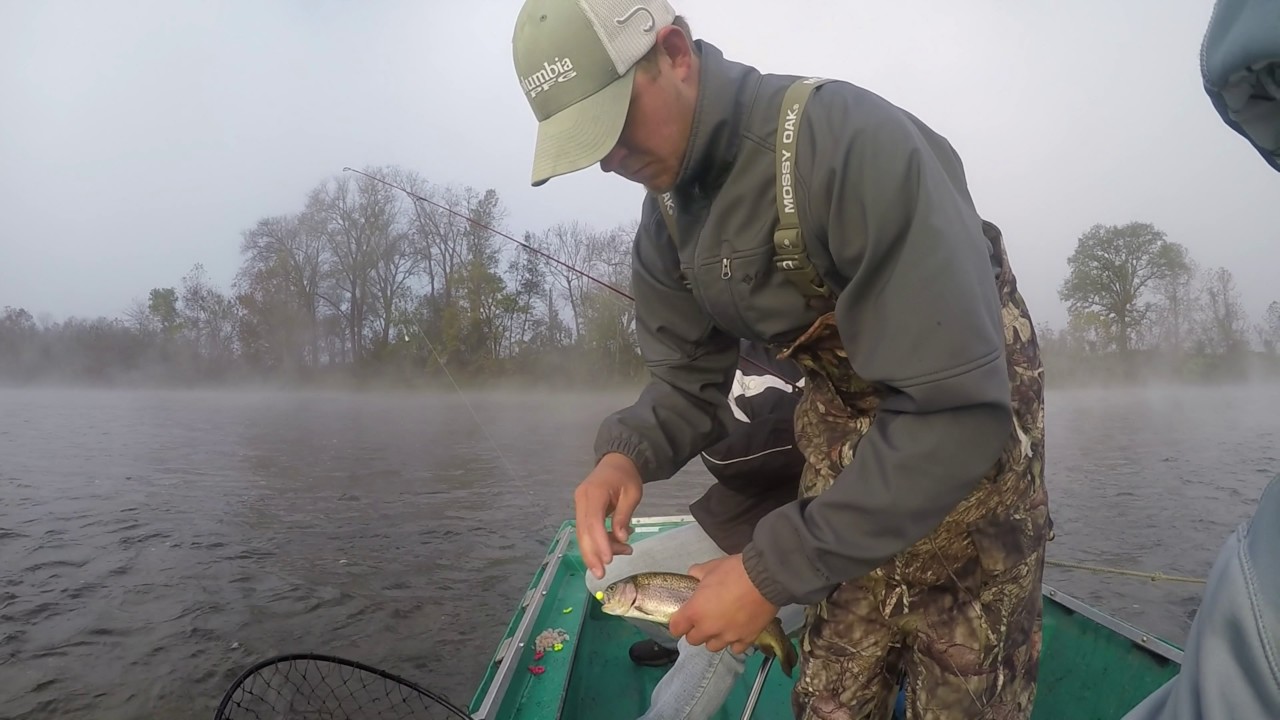 Trout Fishin' the White River - YouTube