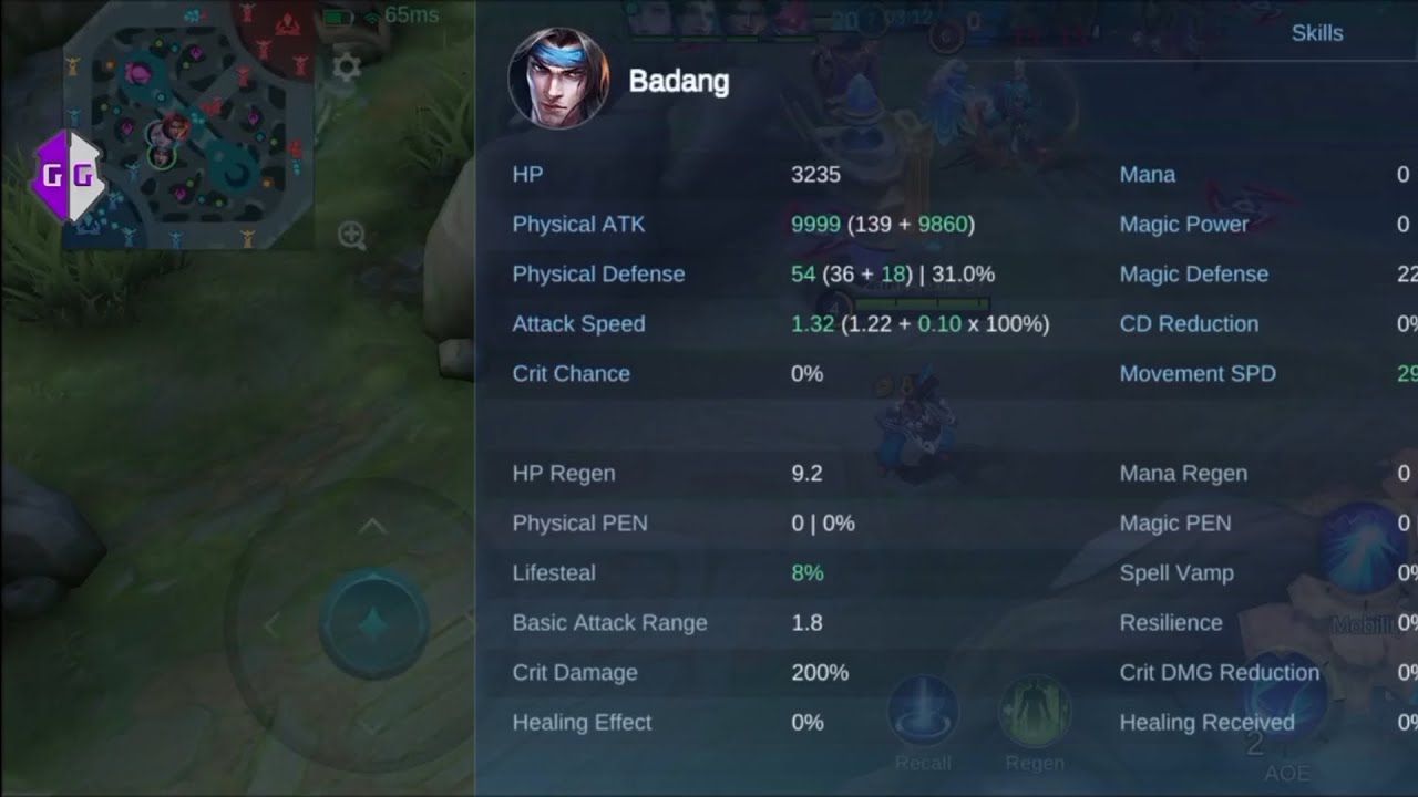 infinite damage mobile legende script 😈☠️💥 - YouTube