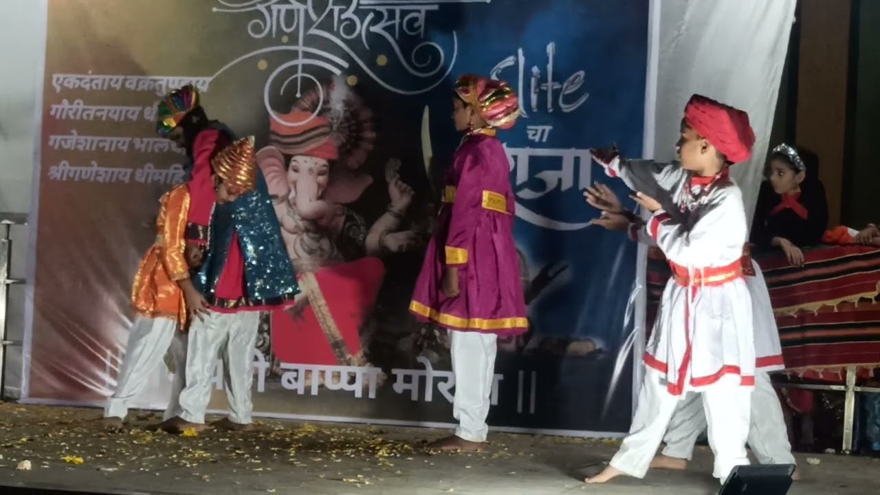 Marathi Mavla Act #EliteGaneshotav - YouTube