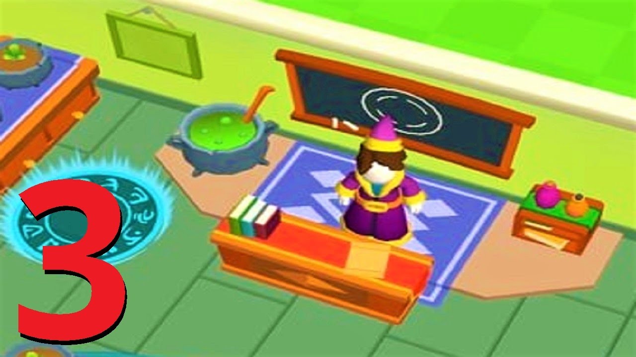 🧙 Magic School 🪄 GAMEPLAY Part 3 ALL Current Rooms Completed (Android ...