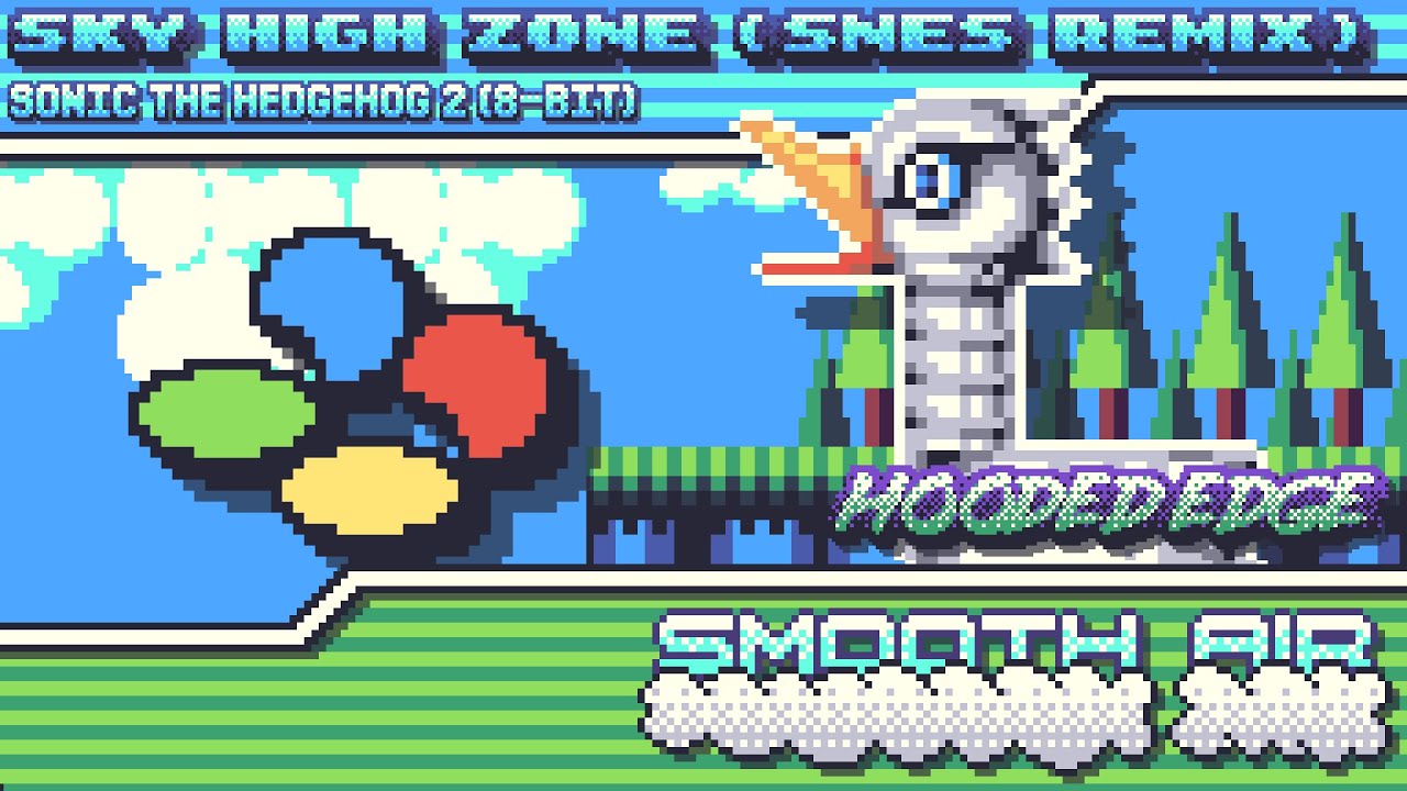 Sonic The Hedgehog 2 (8-Bit) - Smooth Air ~ Sky High Zone (SNES Remix ...