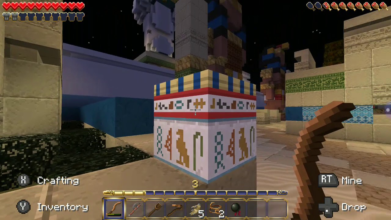 MineCraft PE Egyptian Mythology mash up First look with wee Android ...