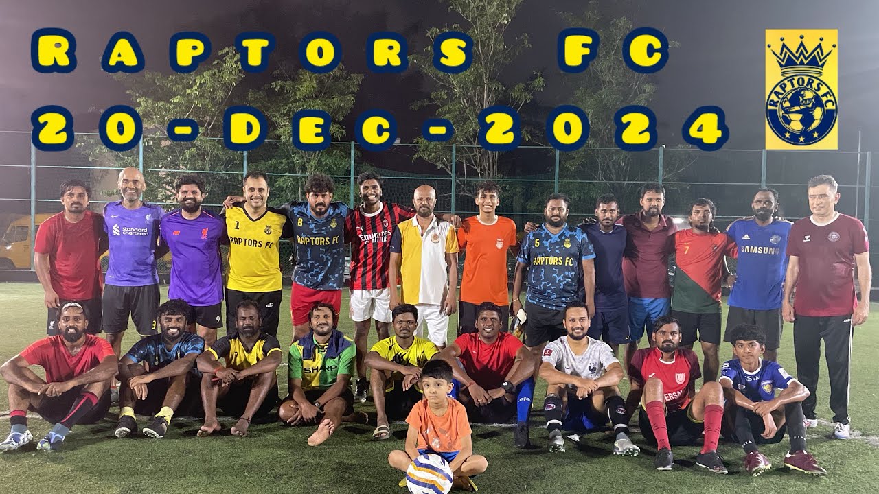 Raptors FC - 20-Dec-2024 - Game 1 - YouTube