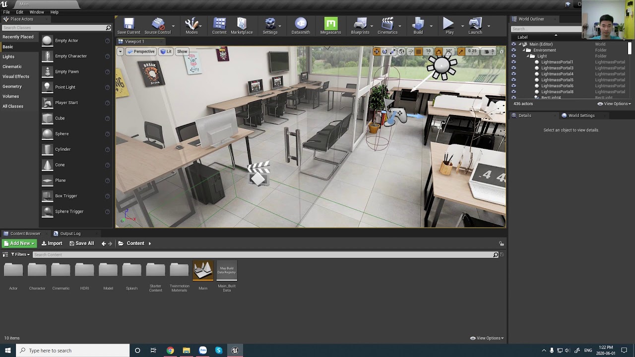 Real time - Unreal screen capture - YouTube