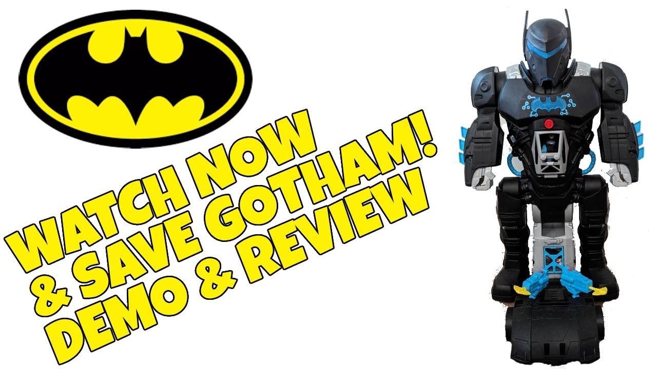 NEW Imaginext DC Super Friends Bat-Tech Batbot Demo and Review - YouTube