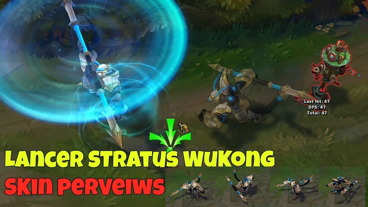Lancer STratus WuKonG champion New upcoming SKin League of Legends 2018 ...