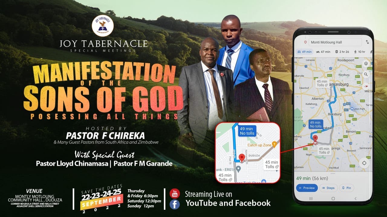 OMNIPOTENCE OF MAN | 25 SEPTEMBER 2022 | PASTOR LLOYD CHINAMASA - YouTube