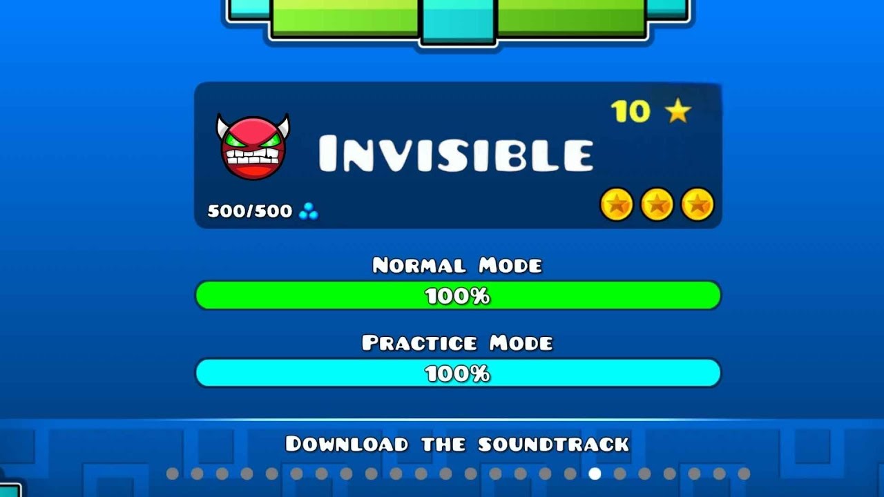 Invisible layout Showcase by:NCSsTeam in Geometry Dash NCS | Geometry ...