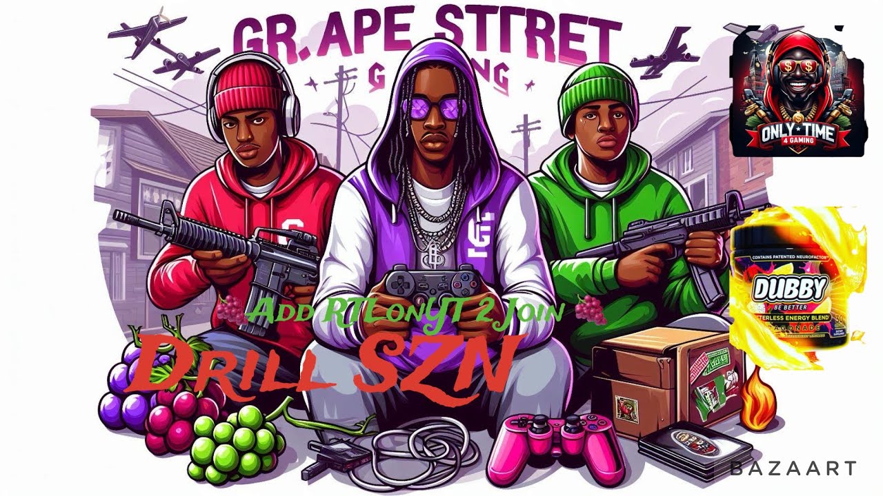 |Live|GrapeStreet Rp Drill Szn|Block Party Park Up Cut Up Carmeet||GTA ...