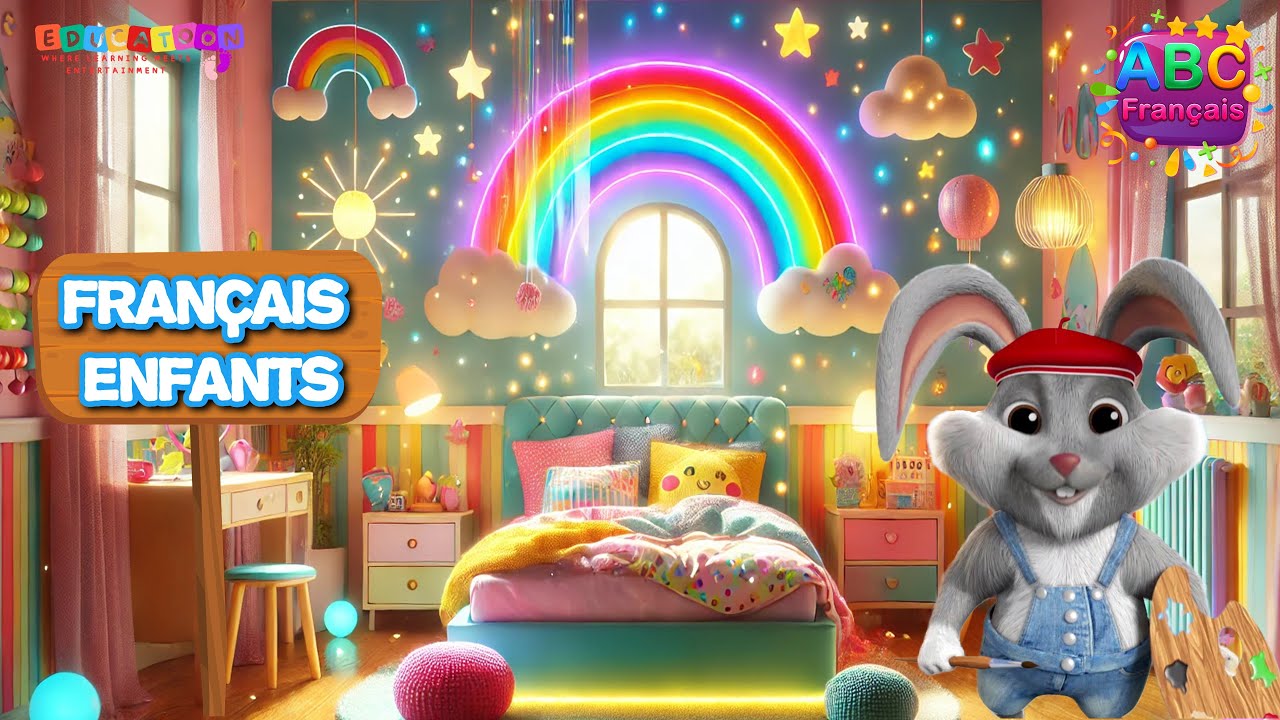 Découvrons la chambre en français ! / Let’s Discover the Bedroom in ...