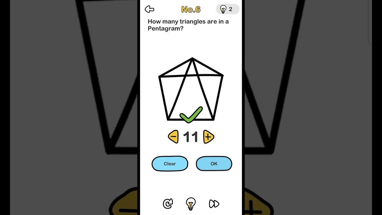 How Many Triangles Are In A Pentagram Brain Out Level 6 Or No 6 how-many-triangles-are-in-a-pentagram-brain-out-level-6-or-no-6
