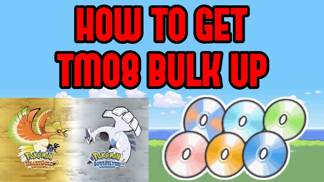 How to Get the TM08 Bulk Up in Pokemon Heartgold/Soulsilver - YouTube
