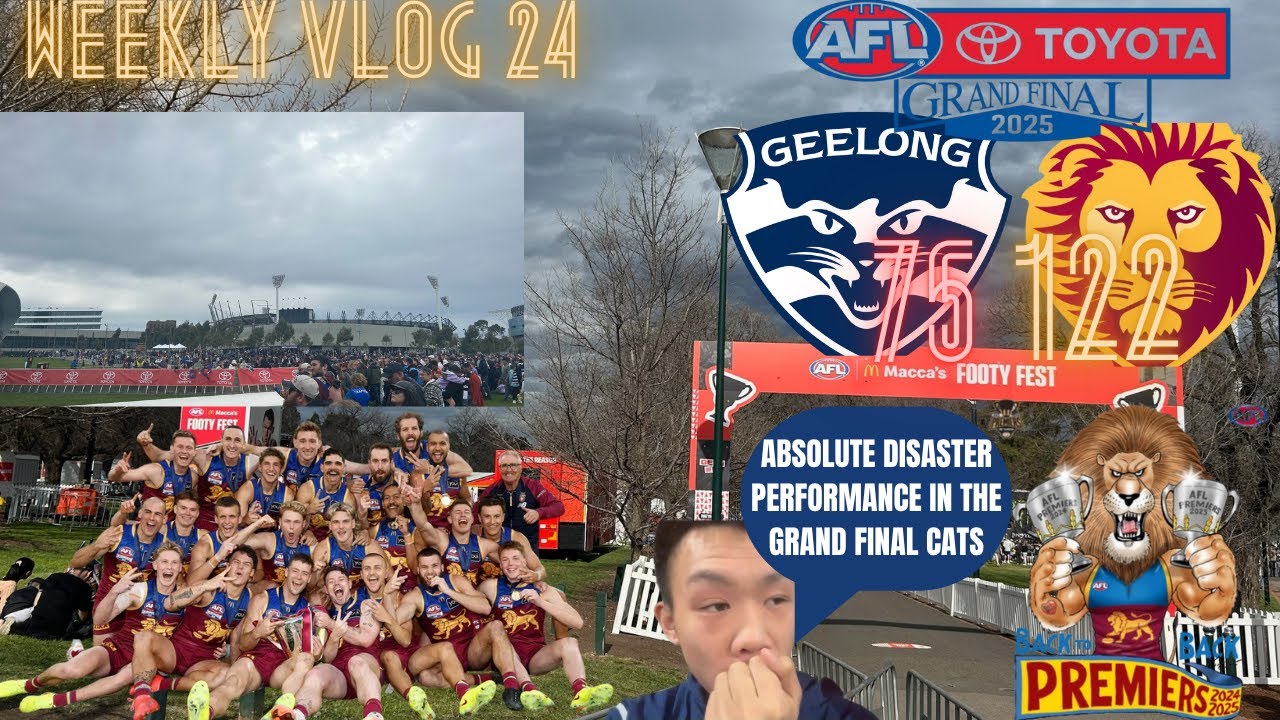 GRAND FINAL FEVER + GEELONG DISASTER!!! | Weekly Vlog 24 - YouTube