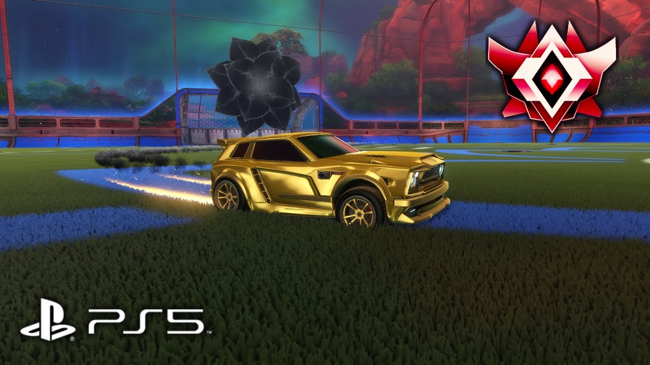 ALL GOLD Fennec Preset | Grand Champion II 2v2 | Rocket League on PS5 ...