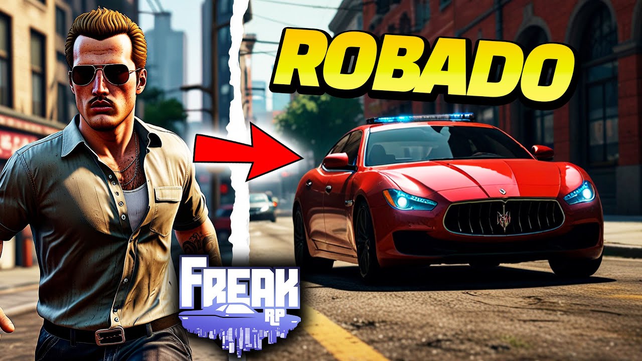 Robamos un Maserati Quattroporte 🤑 Freak RP - YouTube