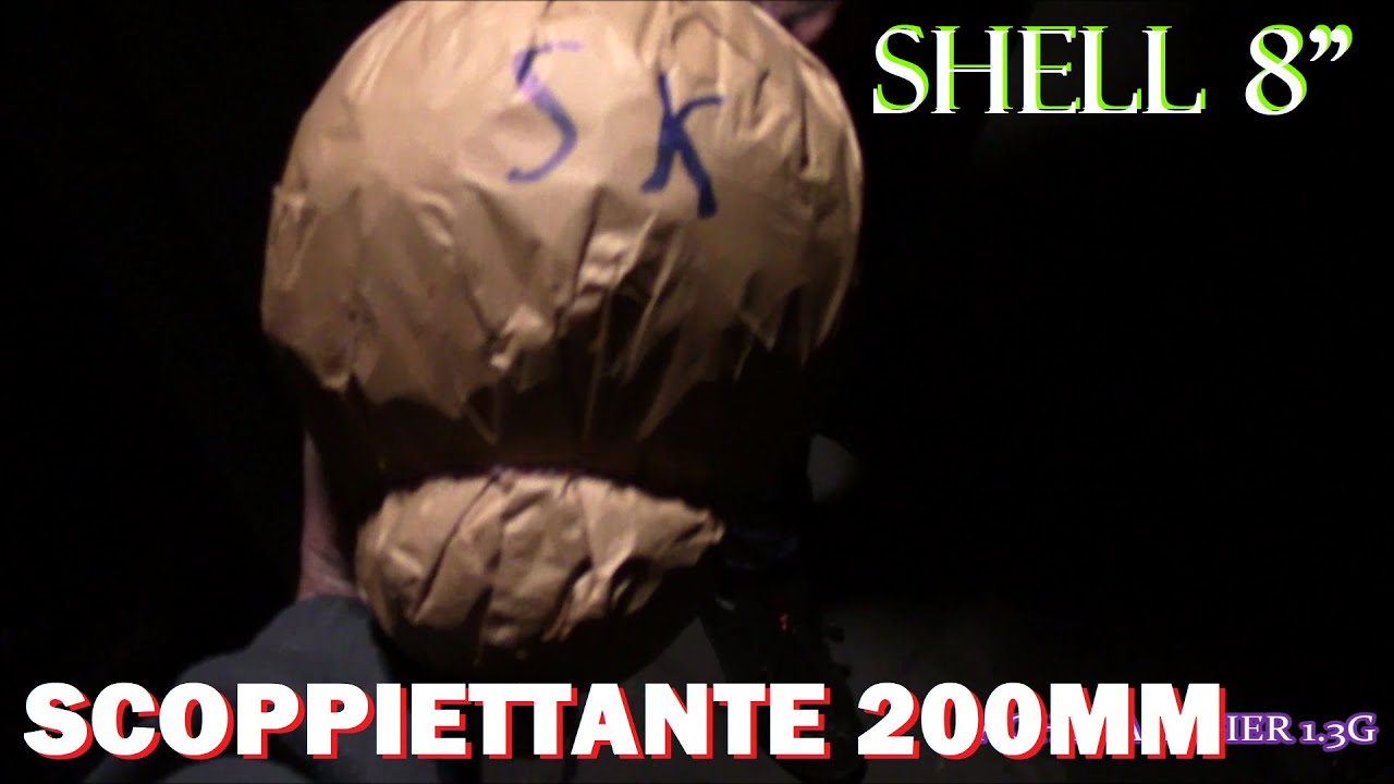 ("SCHOP JE TANTE'')😜 *8'' SCOPPIETTANTE* 200mm crackling/ italian shell ...