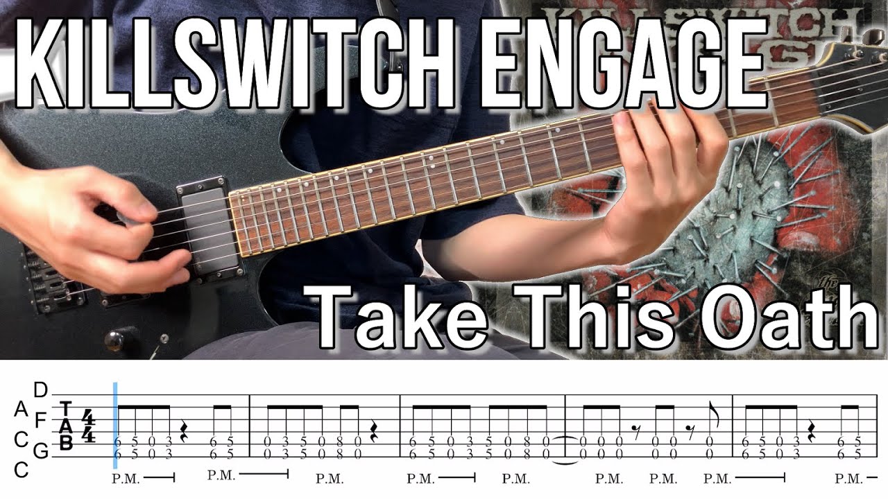 Take This Oath / Killswitch engage (screen TAB) - YouTube