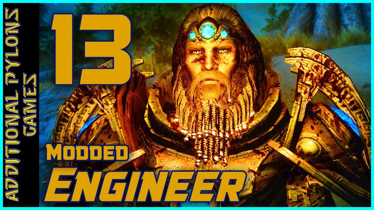 Fighting the Forgemaster! Skyrim Modded Dwemer Let's Play Part 13 ...