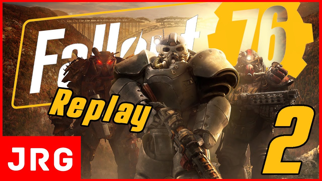LIVE REPLAY [ Unedited ] Fallout 76 WASTELANDERS #2 - Jar Red Gaming ...