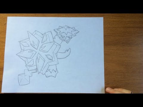 How to draw Turtonator - YouTube