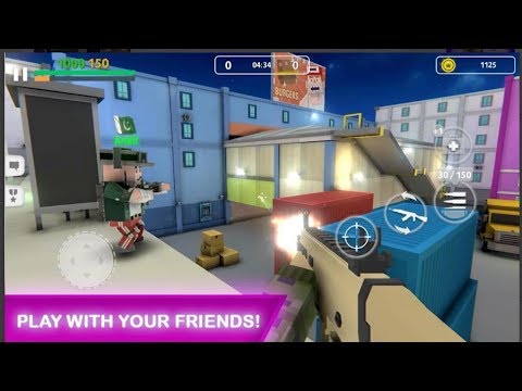 Block Gun: Gun Shooting - Online Fps War Game Android Gameplay - YouTube