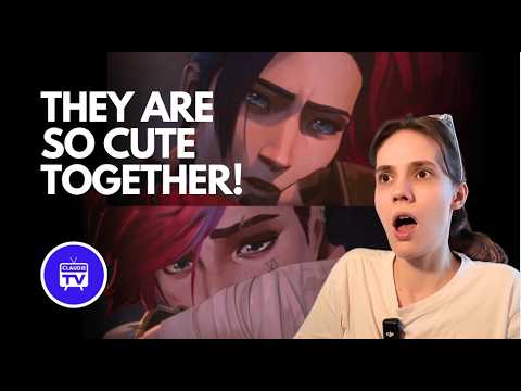 Caitlyn & Vi Hug! | Arcane 1x07 Reaction | ClaudieTV #Arcane # ...