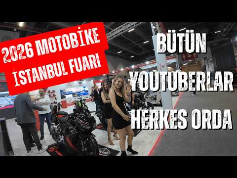 MOTOBİKE İSTANBUL 2026 FUARINI GEZDİK ... #asfaltkafa #motovlog #motobike #motosiklet
