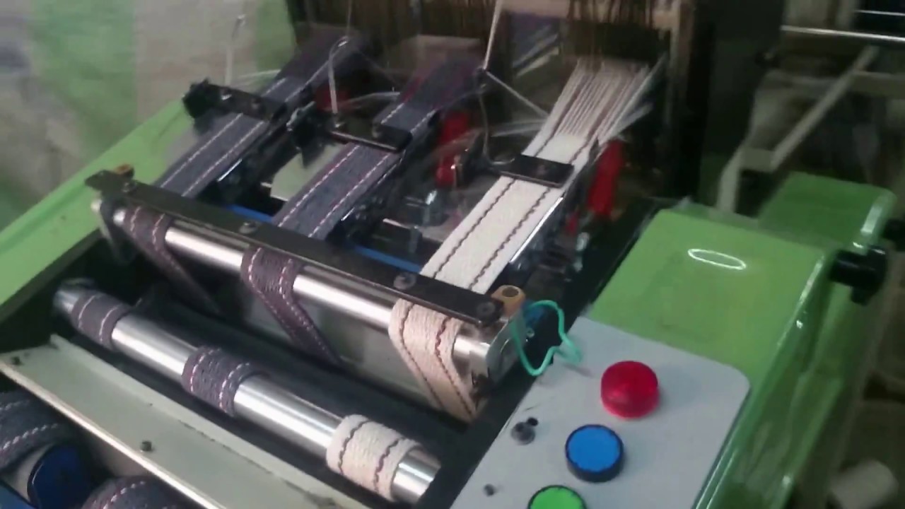 Cotton Tape Needle-loom Machine_ShaktiVijay Machinery Company - YouTube