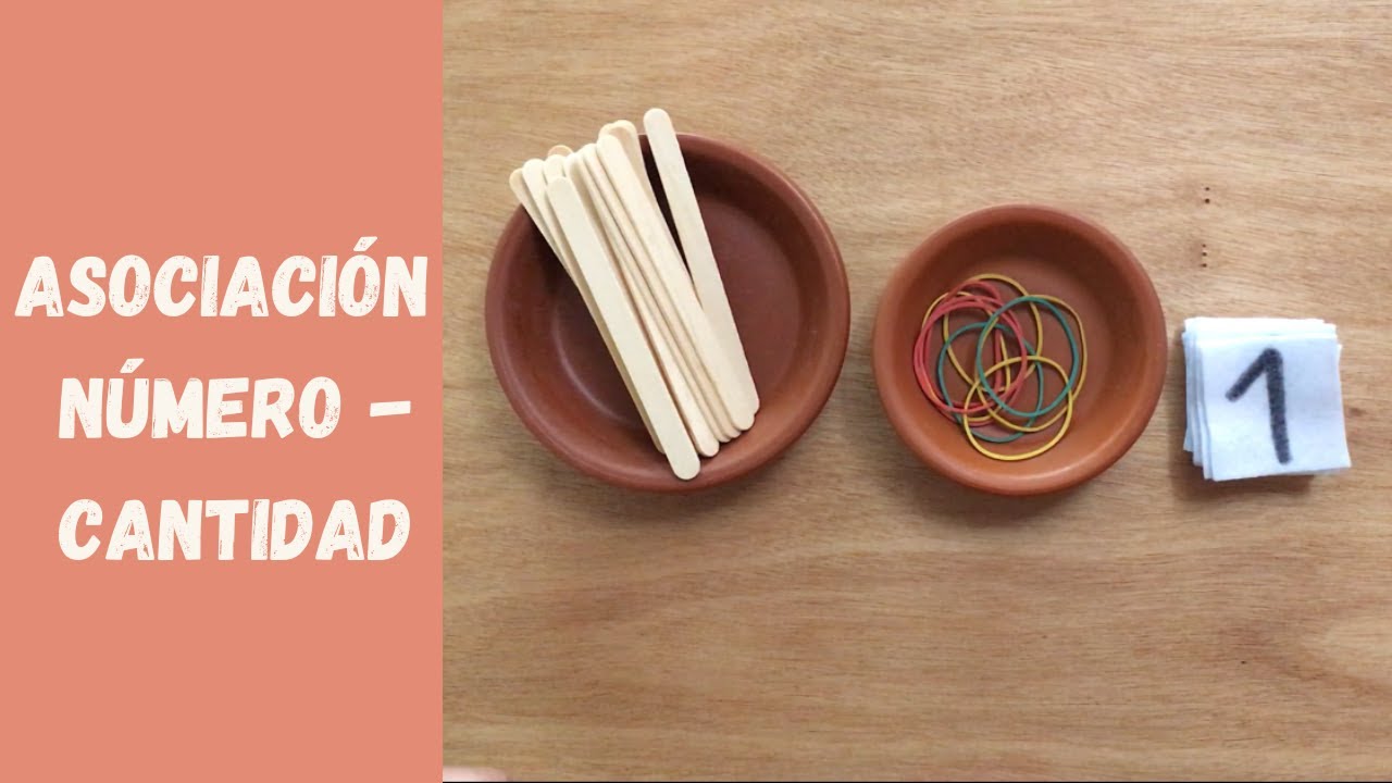Asociación número - cantidad. Aprendo a contar. Actividad #3 - YouTube
