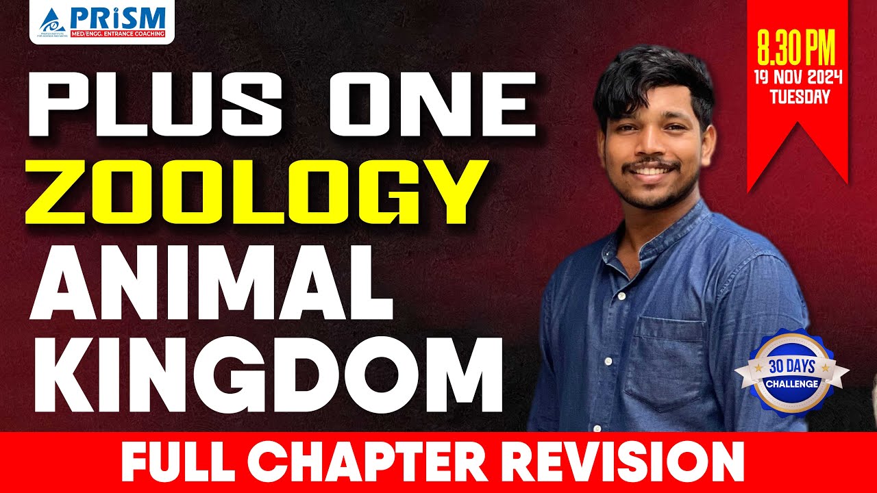 PLUS ONE | ZOOLOGY | FULL CHAPTER REVISION | ANIMAL KINGDOM - YouTube