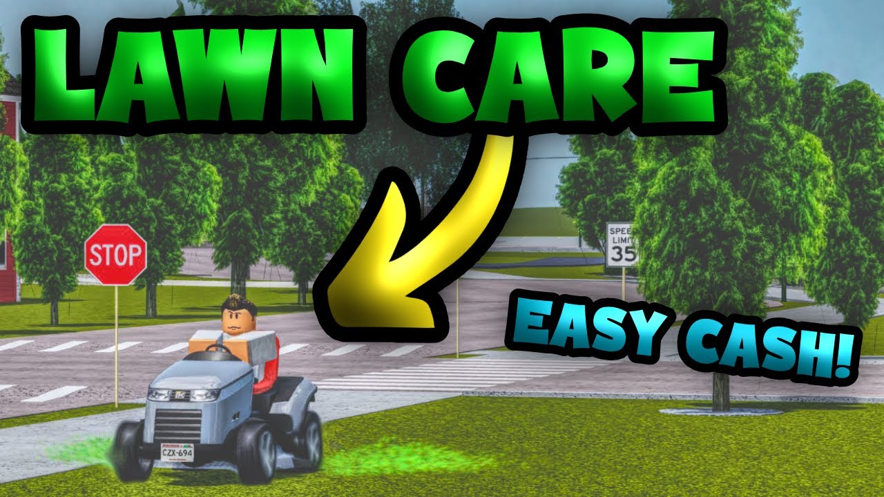 LAWN CARE SERVICE RP! | Roblox Greenville Roleplay - YouTube