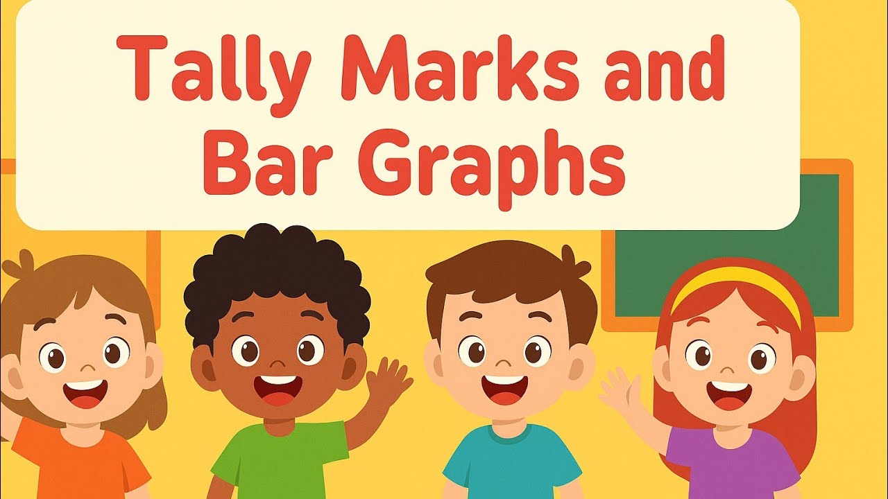 Tally and Bar graph for kids l Maths for class 1 #youtubevideo - YouTube