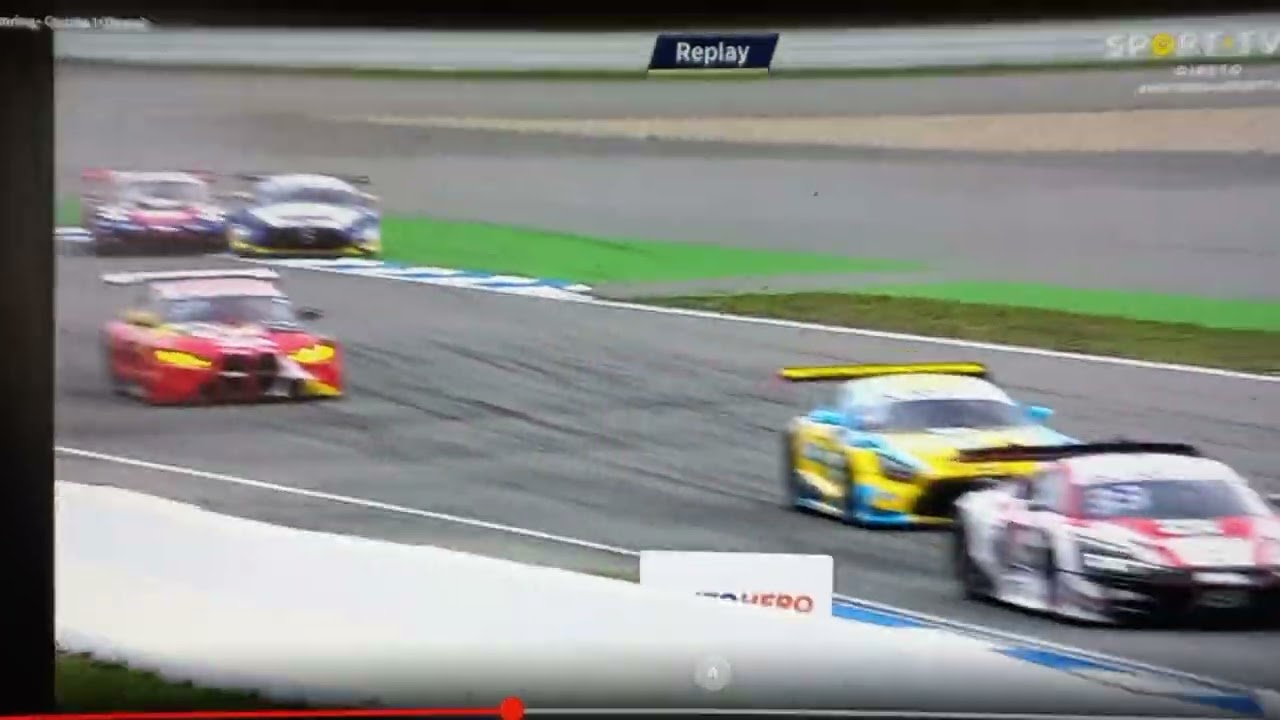 DTM Huge Crash Hockenheimring 2022 - YouTube