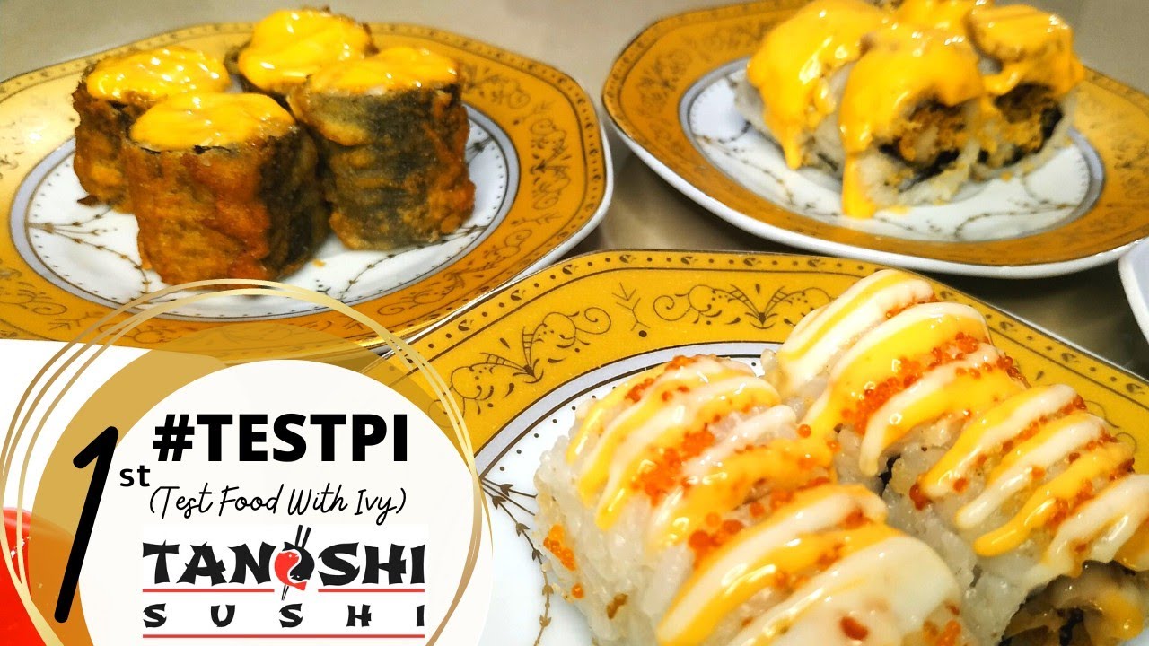 First Impressions Tanoshi Sushi, Harga Merakyat Porsi Melimpah #TESTPI ...