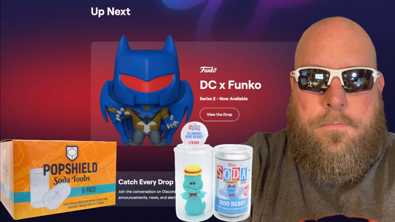 Opening 4 Packs of DC Funko NFTs & 7BAP Popshield Soda TOOBS review ...