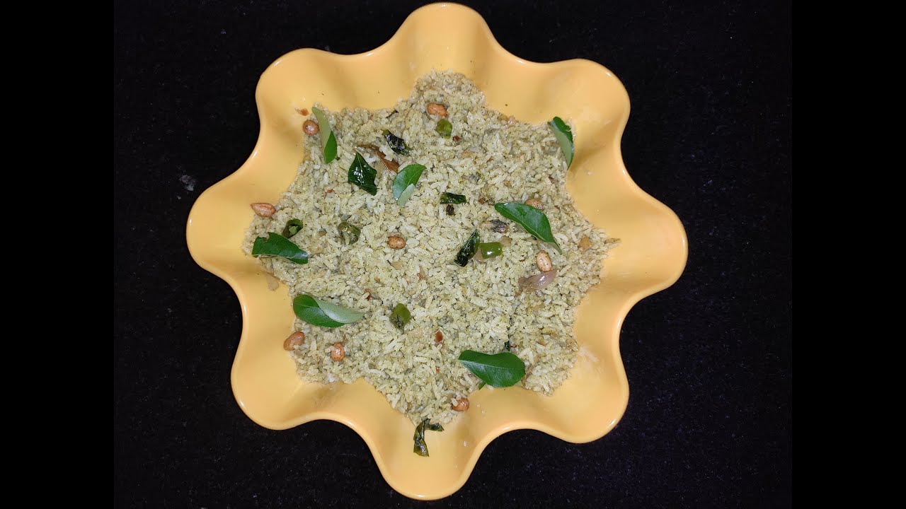 Pudina Rice|Pudhina rice|Mint Rice|Pudina Rice recipe|Pudina pulao|easy ...