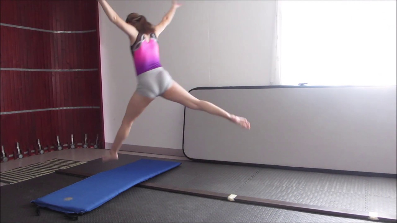 Gymnastics | Leaps on Beam - YouTube