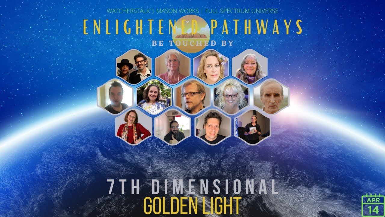Enlightened Pathways Be Touched By Golden Light - YouTube