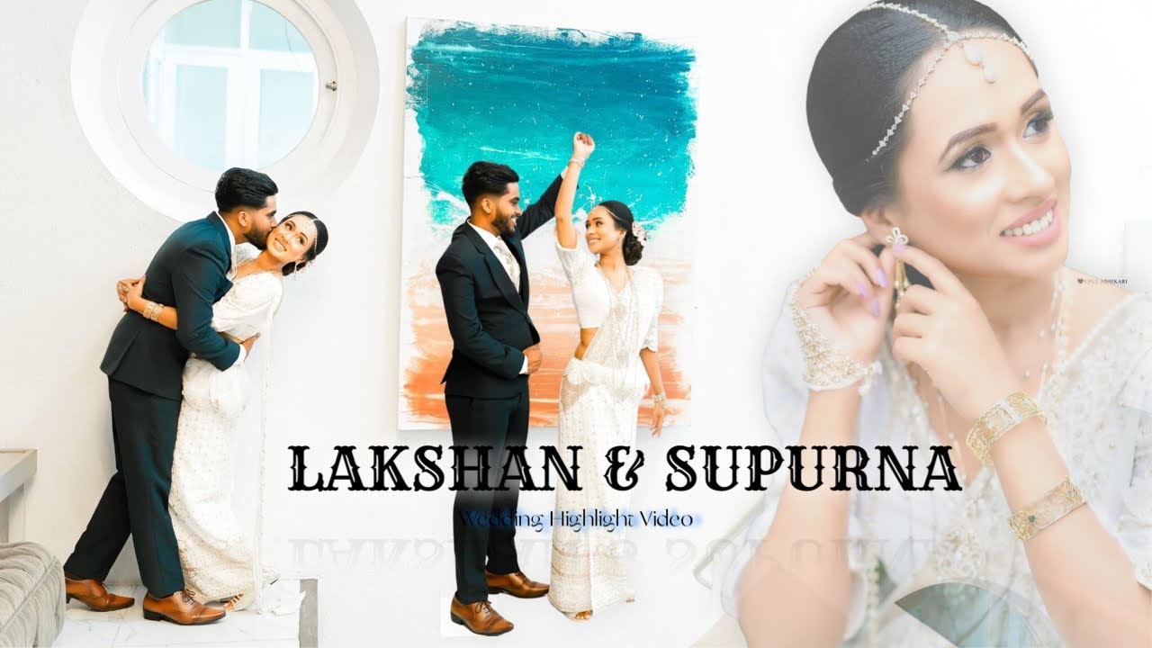 Lakshan and Supurna Wedding Moments | Party Crushers Present - YouTube