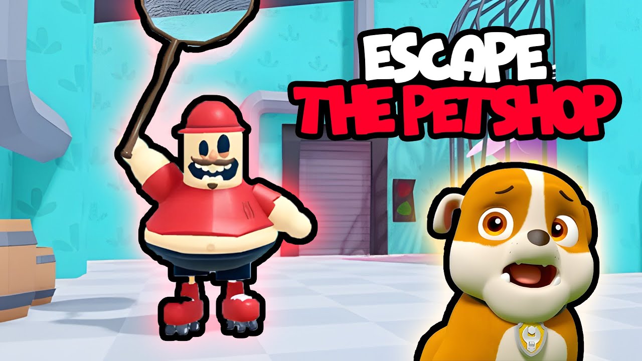 Escape the Petshop | Roblox Funny Moments | Rubble in Roblox #obby # ...