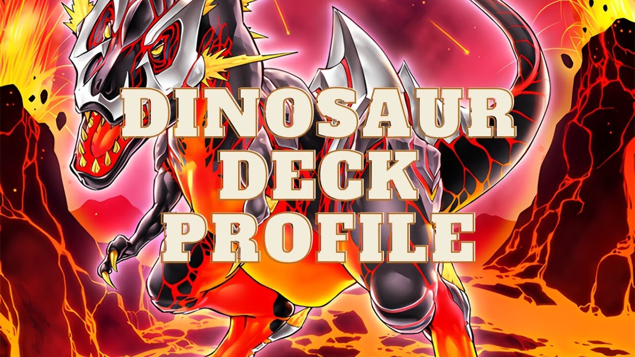 YU-GI-OH! DINOSAUR DECK PROFILE! JANUARY 2024! - YouTube