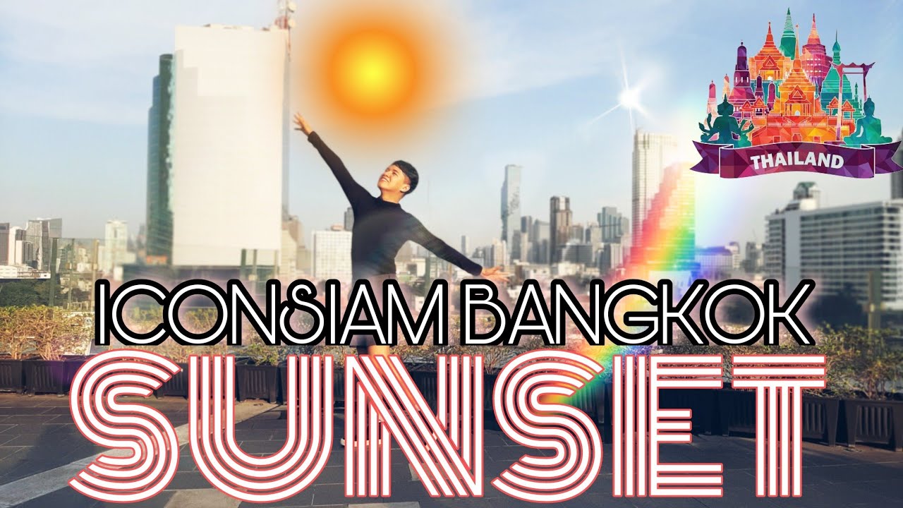 Sunset at ICONSIAM Shopping Mall Bangkok, Thailand | JCM #shorts # ...