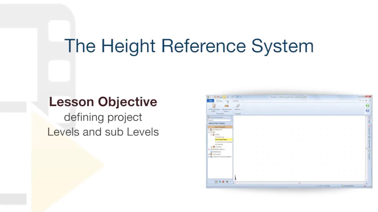 Edificius Tutorial - The Height Reference System - ACCA software - YouTube
