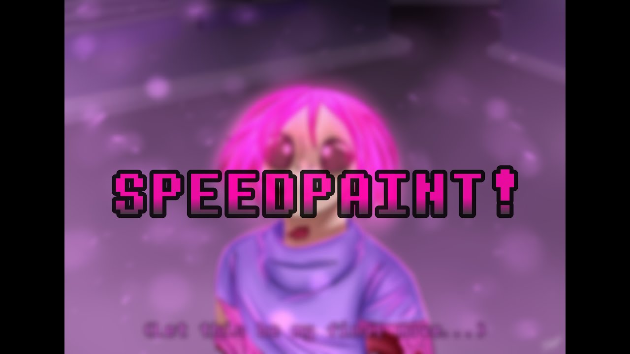 "Let this be my final move..." | Glitchtale Speedpaint #3 - Descended ...