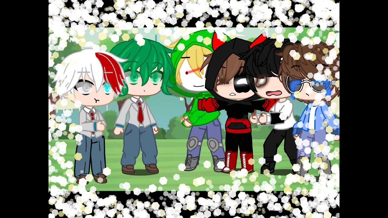 The 4 muffinteers meet Mha - YouTube